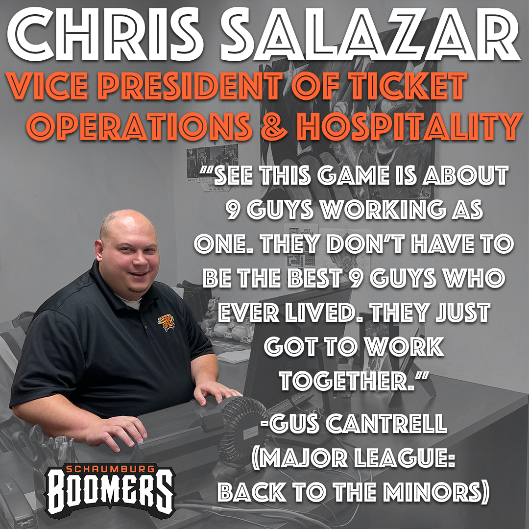 Front Office | Official Website of the Schaumburg Boomers